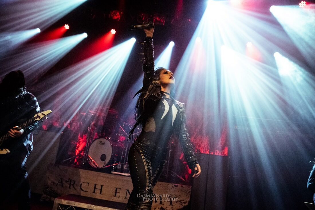 ARCH ENEMY + Valhalore @ The Tivoli Brisbane 15.02.2023 - Everblack Media