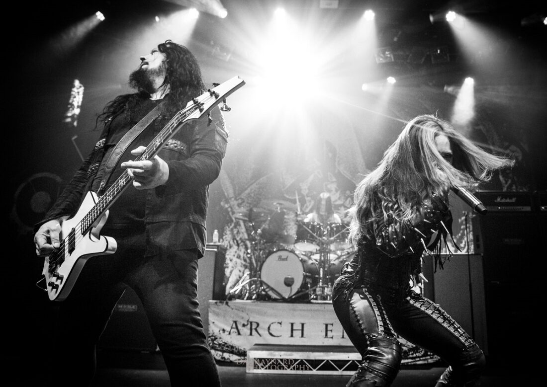 ARCH ENEMY + Valhalore @ The Tivoli Brisbane 15.02.2023 - Everblack Media