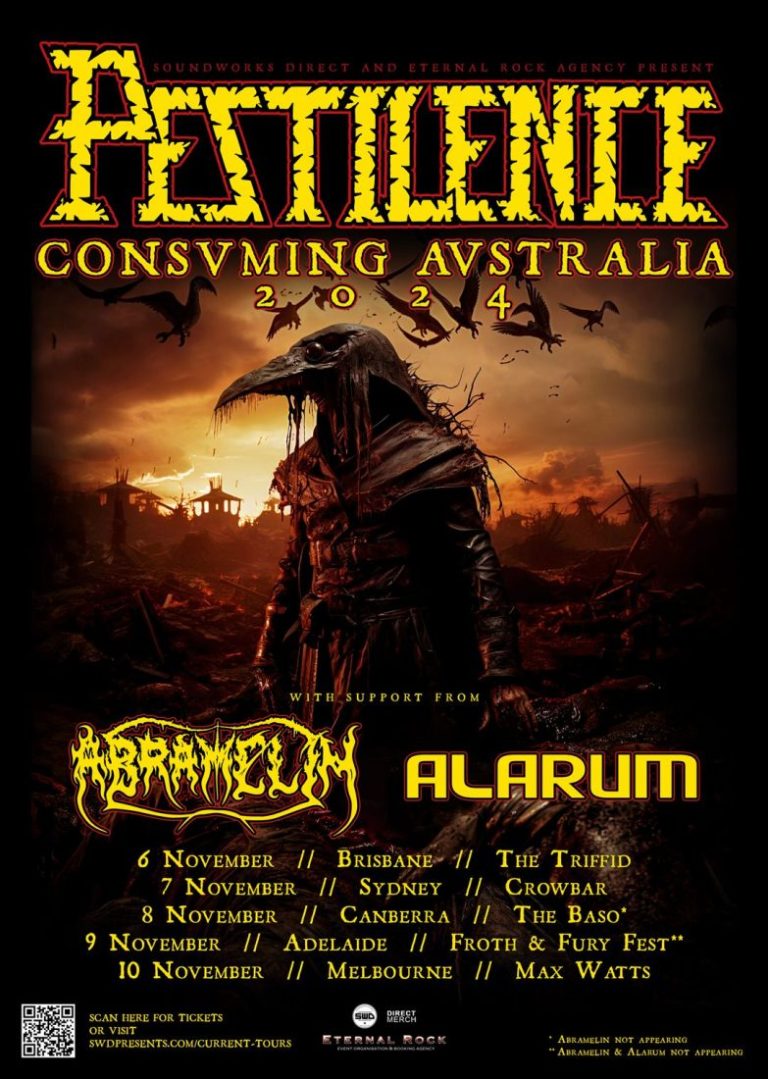 PESTILENCE: Patrick Mameli on Australian Tour, New Album 'Portals" and ...