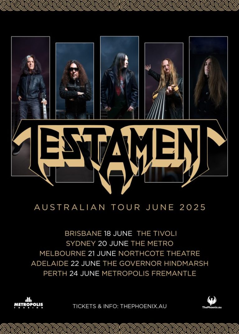 TESTAMENT: Chuck Billy talks Australian Tour, New Album and Band ...