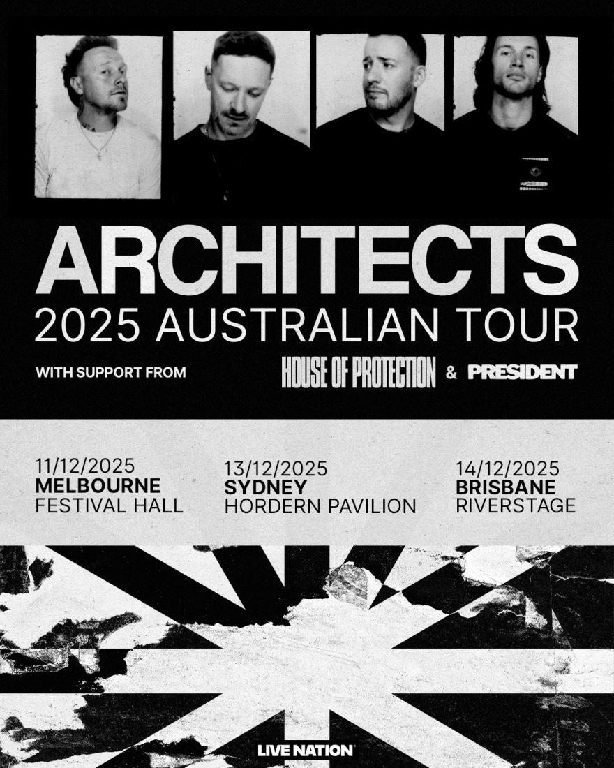 ARCHITECTS ANNOUNCE AUSTRALIAN HEADLINE TOUR 2025 WITH SPECIAL GUESTS ...