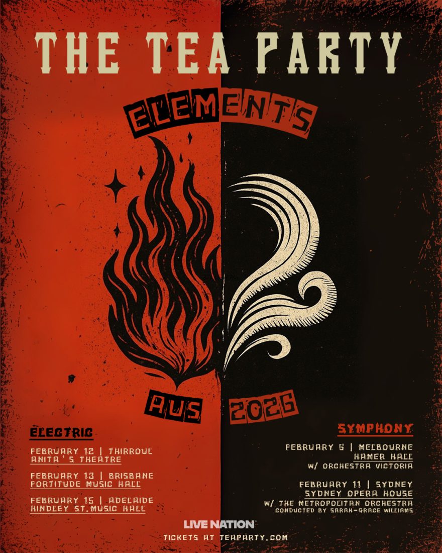 THE TEA PARTY ANNOUNCE FEBRUARY 2026 ELEMENTS AUSTRALIAN TOUR ...