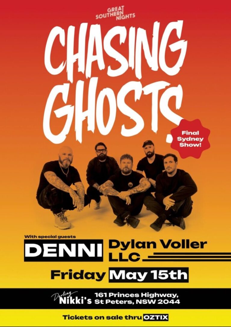 Chasing Ghosts Announce Indefinite Hiatus and Final Shows - Everblack Media